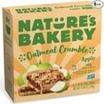 Nature's Bakery Oatmeal Crumble Apple Bars, 1.41 Oz, 6 Ct ( Pack of 2 ...