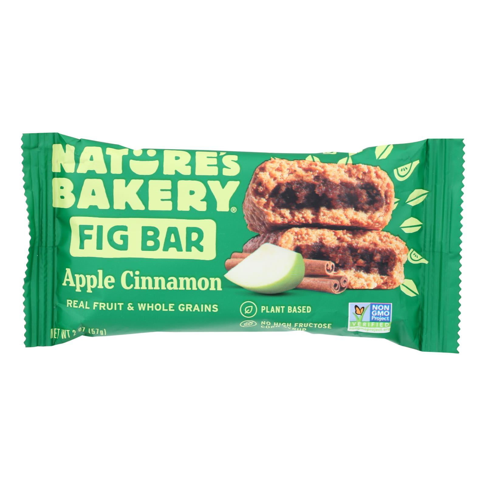 Nature's Bakery Stone Ground Whole Wheat Fig Bar - Apple Cinnamon ...