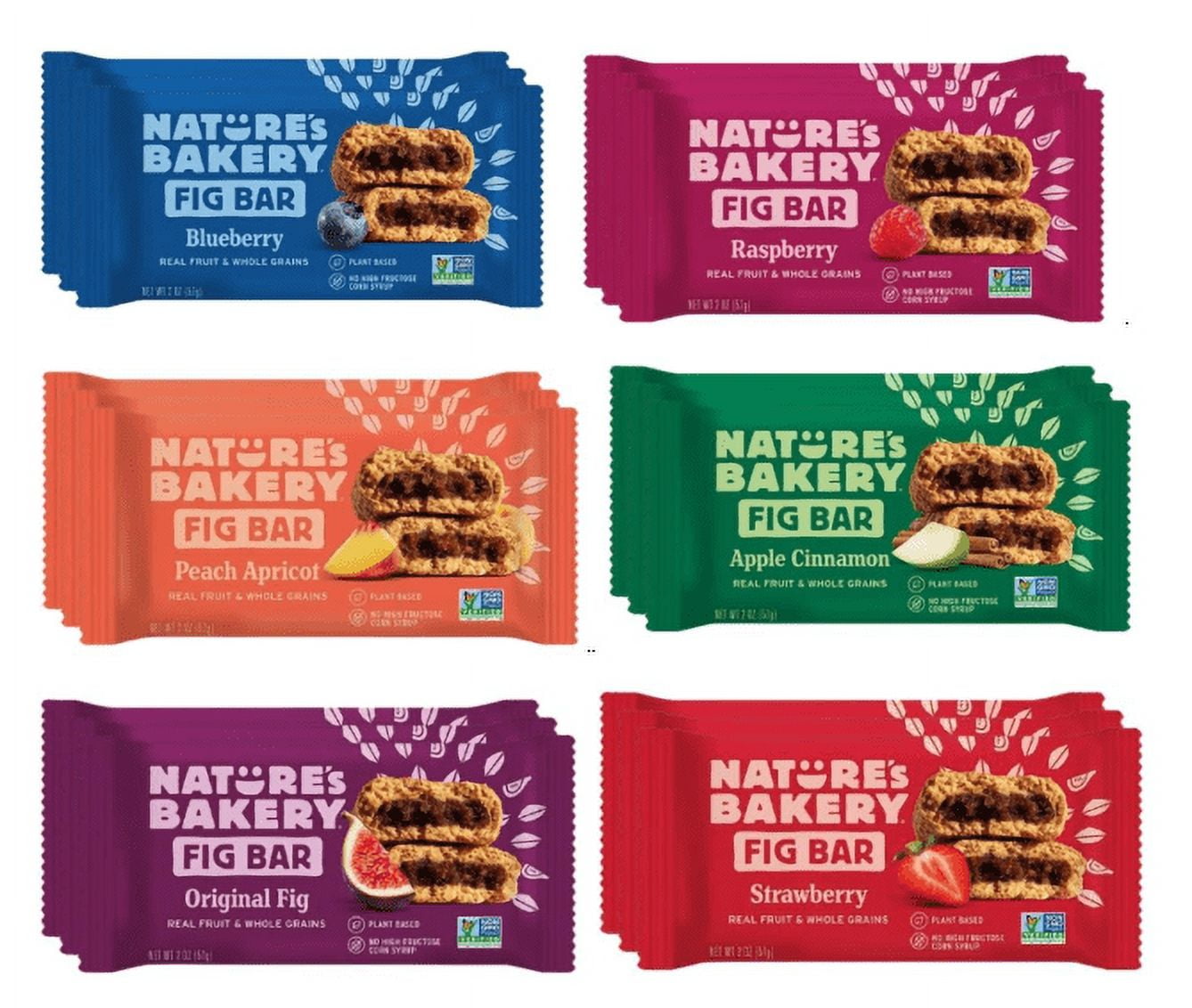 Nature’s Bakery Whole Wheat Fig Bars, Ground Whole Wheat Fig Bars 6 ...