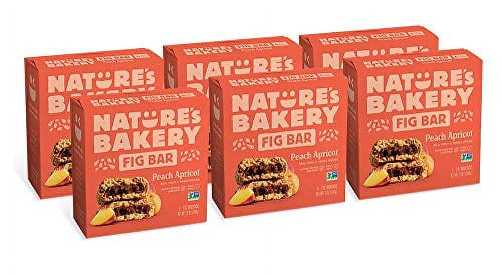 Nature's Bakery Whole Wheat Fig Bars, Peach Apricot, Real Fruit, Vegan ...