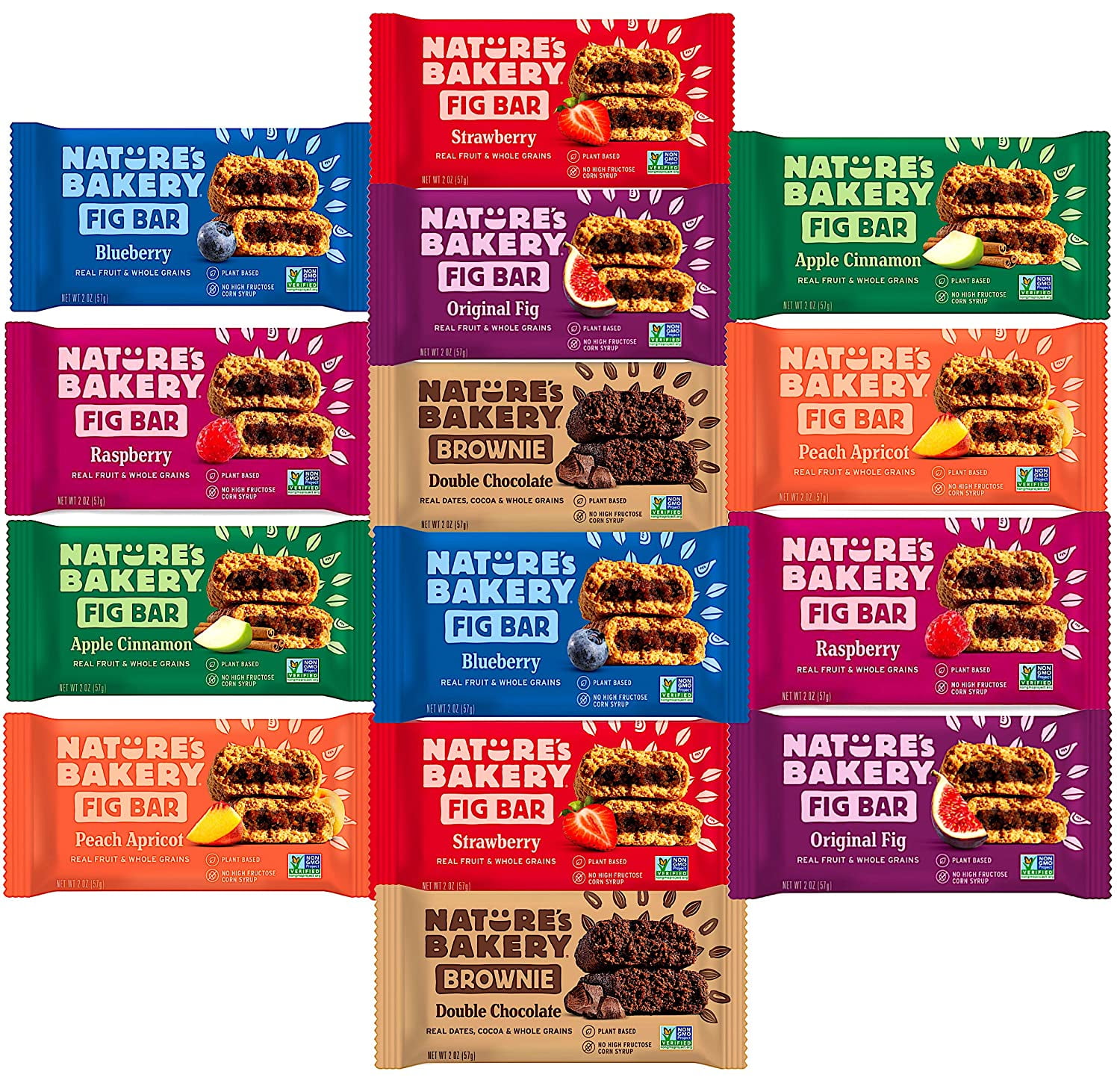 Nature's Bakery Whole Wheat Fig Bars, Variety Pack - Ultimate Healthy ...