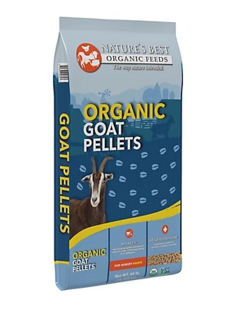 Nature's Best Organic 4BM0960P Livestock Supplies 40 lb. Pack Goat Feed ...