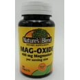 Nature's Blend Magnesium Supplements, Mag-Oxide Tablets, 400MG, 120 ct ...