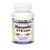 Nature's Blend Natures Blend Macuvite Eye Care, 120 tabs - Walmart.com