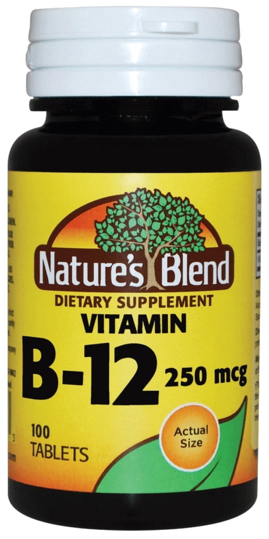 Nature's Blend Vitamin B12 Supplement for Cardiovascular Support ...