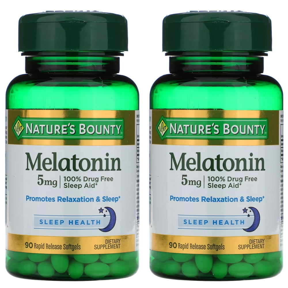 Nature's Bounty Melatonin. Dietary Supplement. Promotes Relaxation and ...