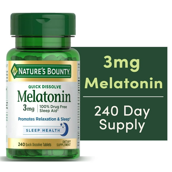Melatonin in Vitamins and Supplements - Walmart.com