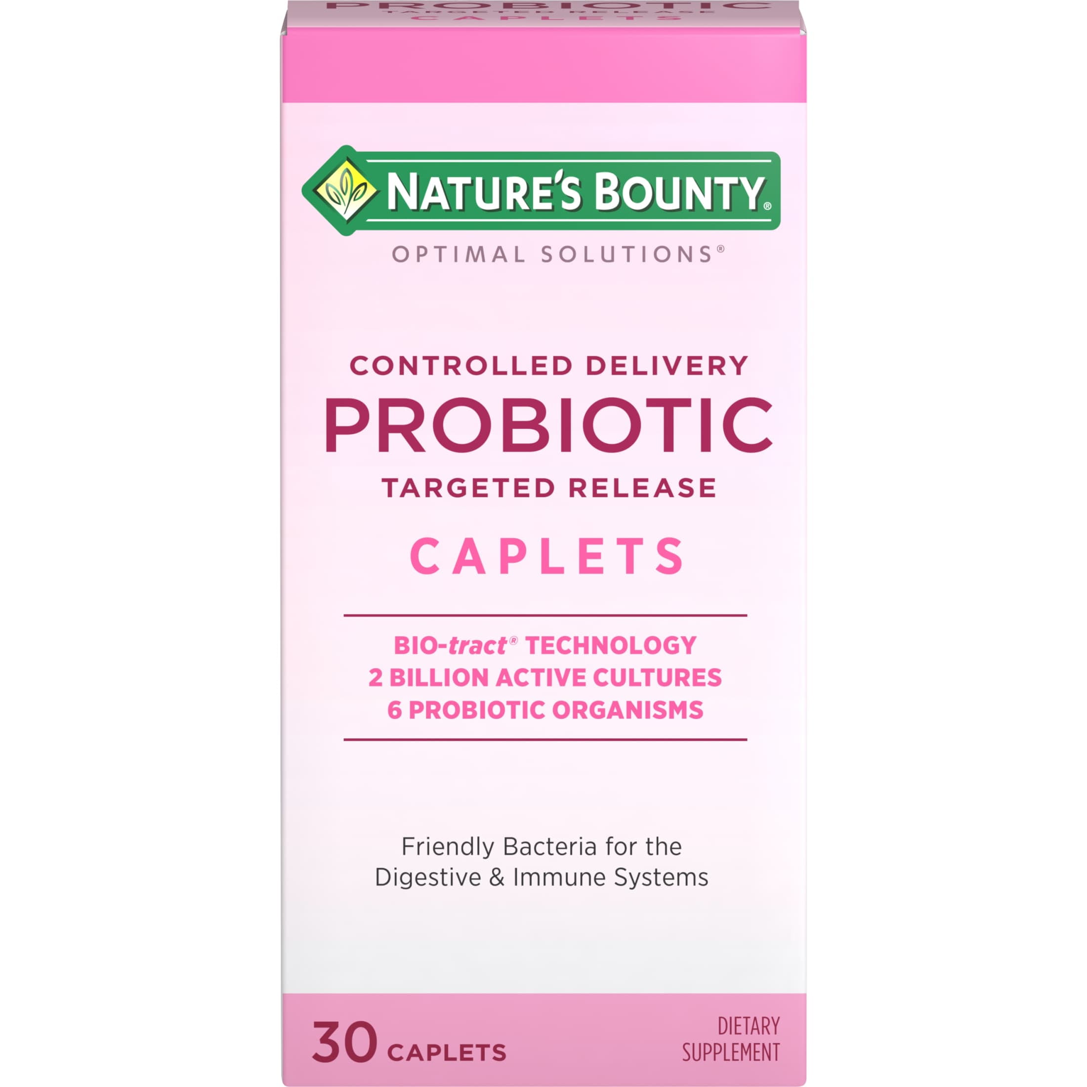 Nature's Bounty Optimal Solutions Controlled Delivery Probiotic ...