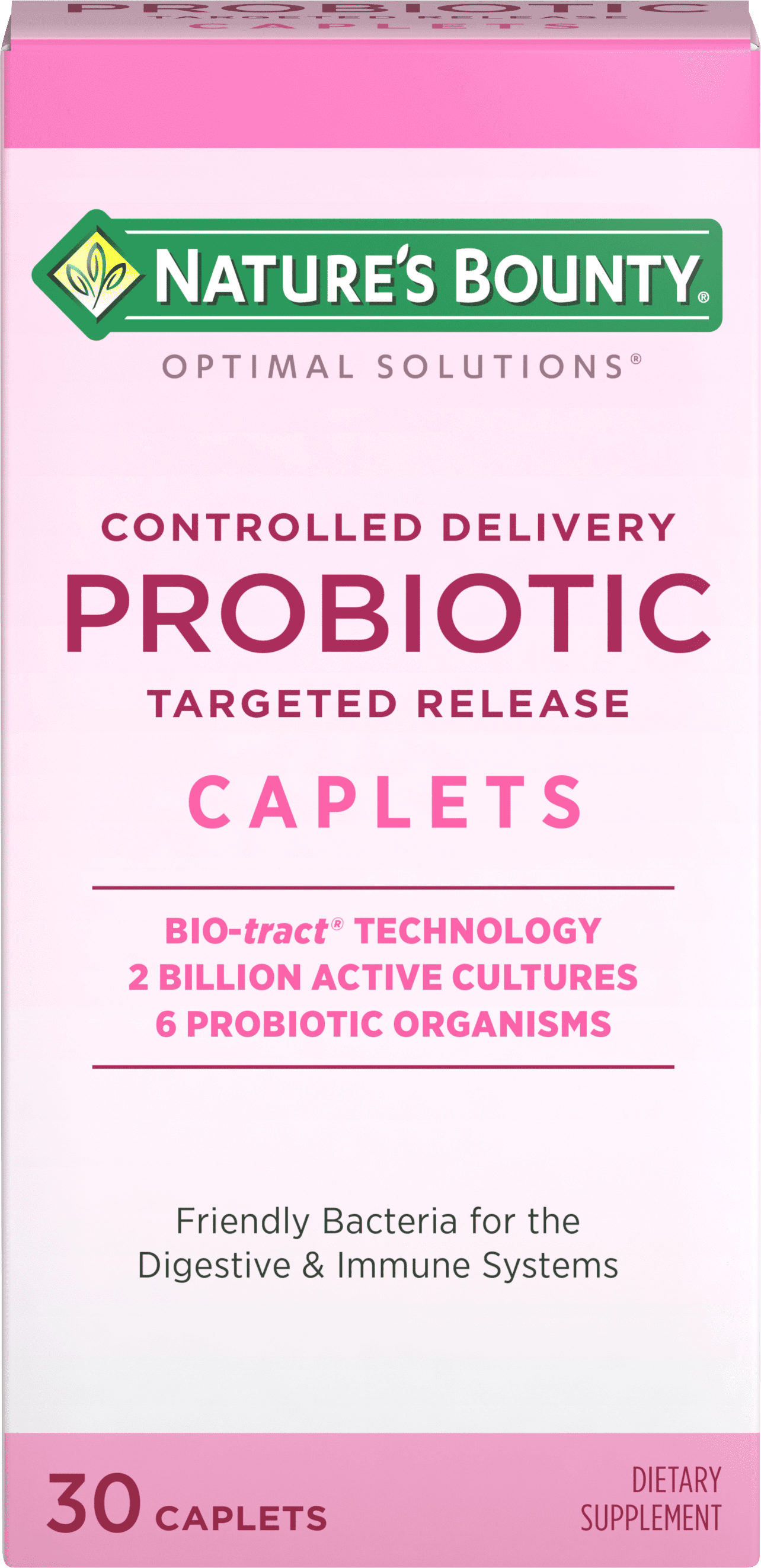 Nature's Bounty Optimal Solutions Controlled Delivery Probiotic ...