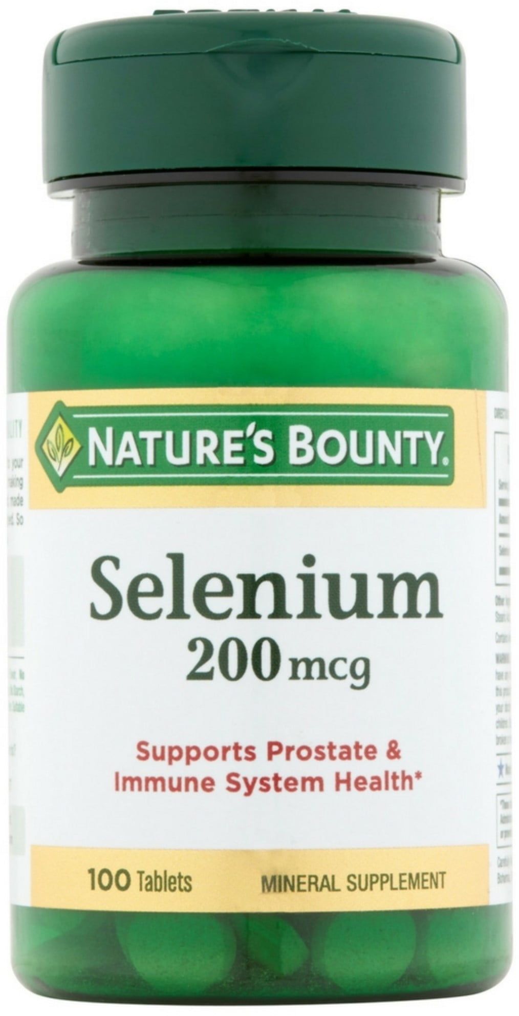 Nature's Bounty Selenium 200 mcg Tablets, 100 ea (Pack of 2) - Walmart.com