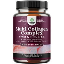 Multi Collagen Complex - Skin & Joint Health, Biotin, Hyaluronic Acid ...
