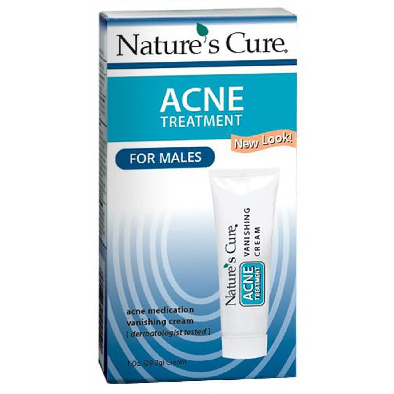 Nature's Cure Acne Treatment Cream, Benzoyl Peroxide, Aloe Vera, Clears ...