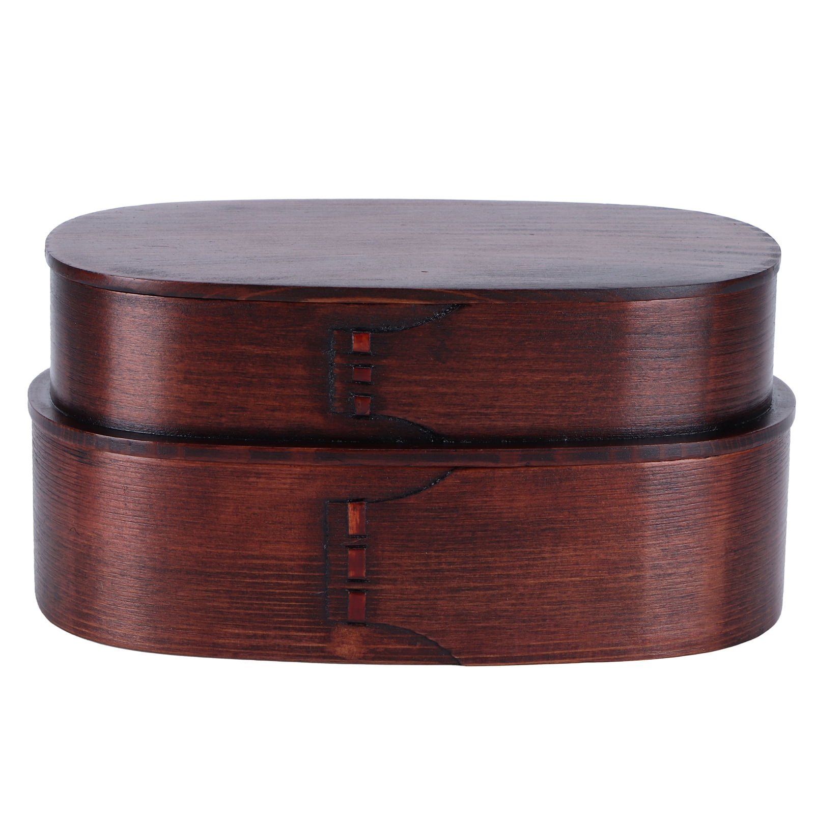 Nature's Dining Delight, Lacquer Finish Round Food Container, High ...