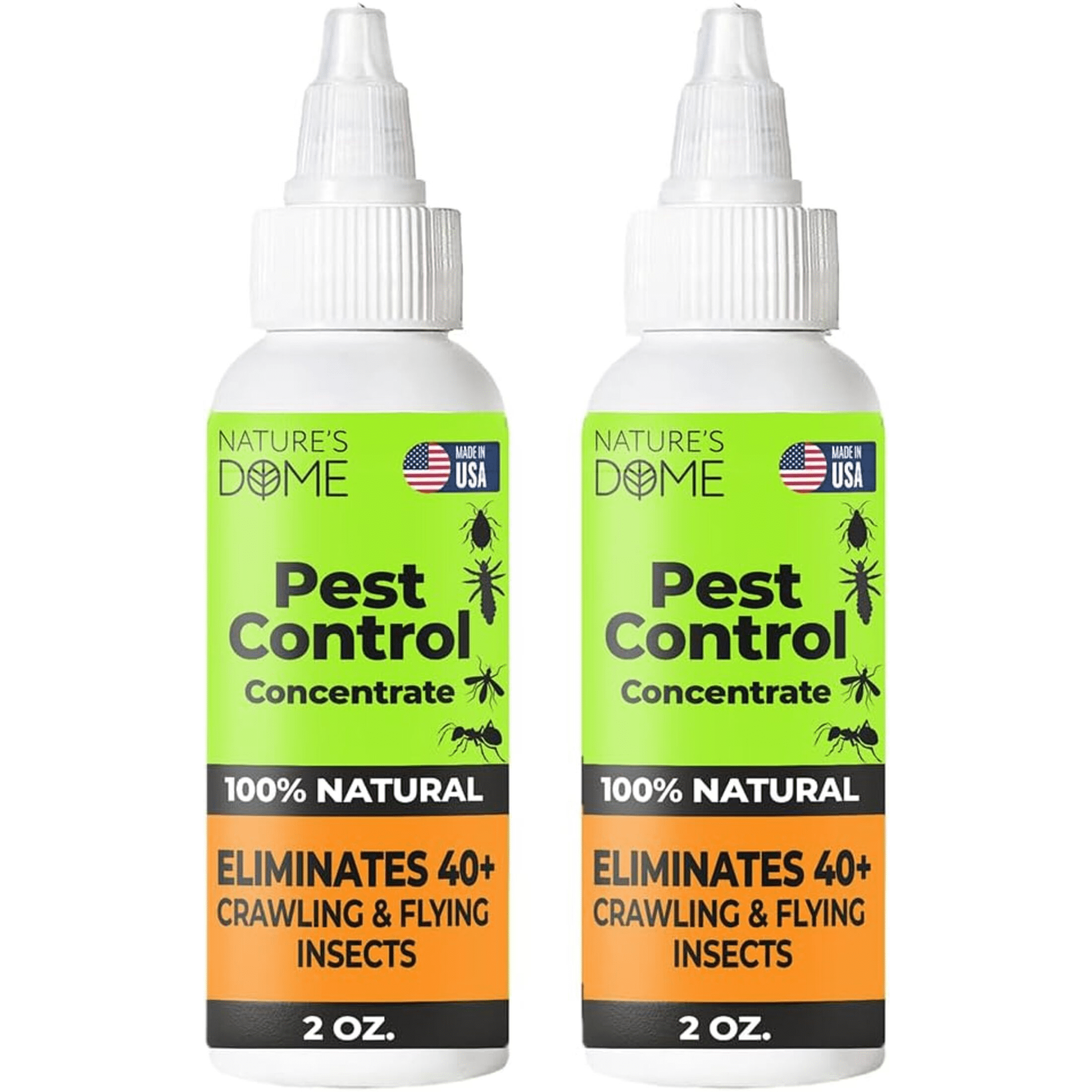 Nature's Dome Indoor Bug Spray 2 Pack – Natural Pet & Kid-Safe Pest ...