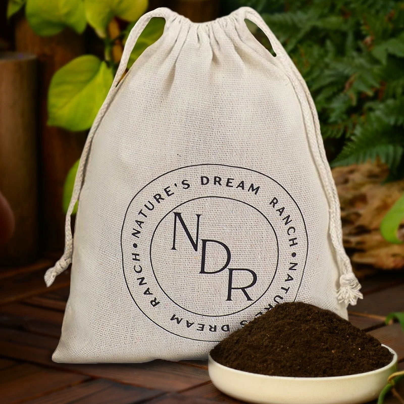 Nature's Dream Ranch 20 Pounds Organic Worm Castings Fertilizer - Soil ...