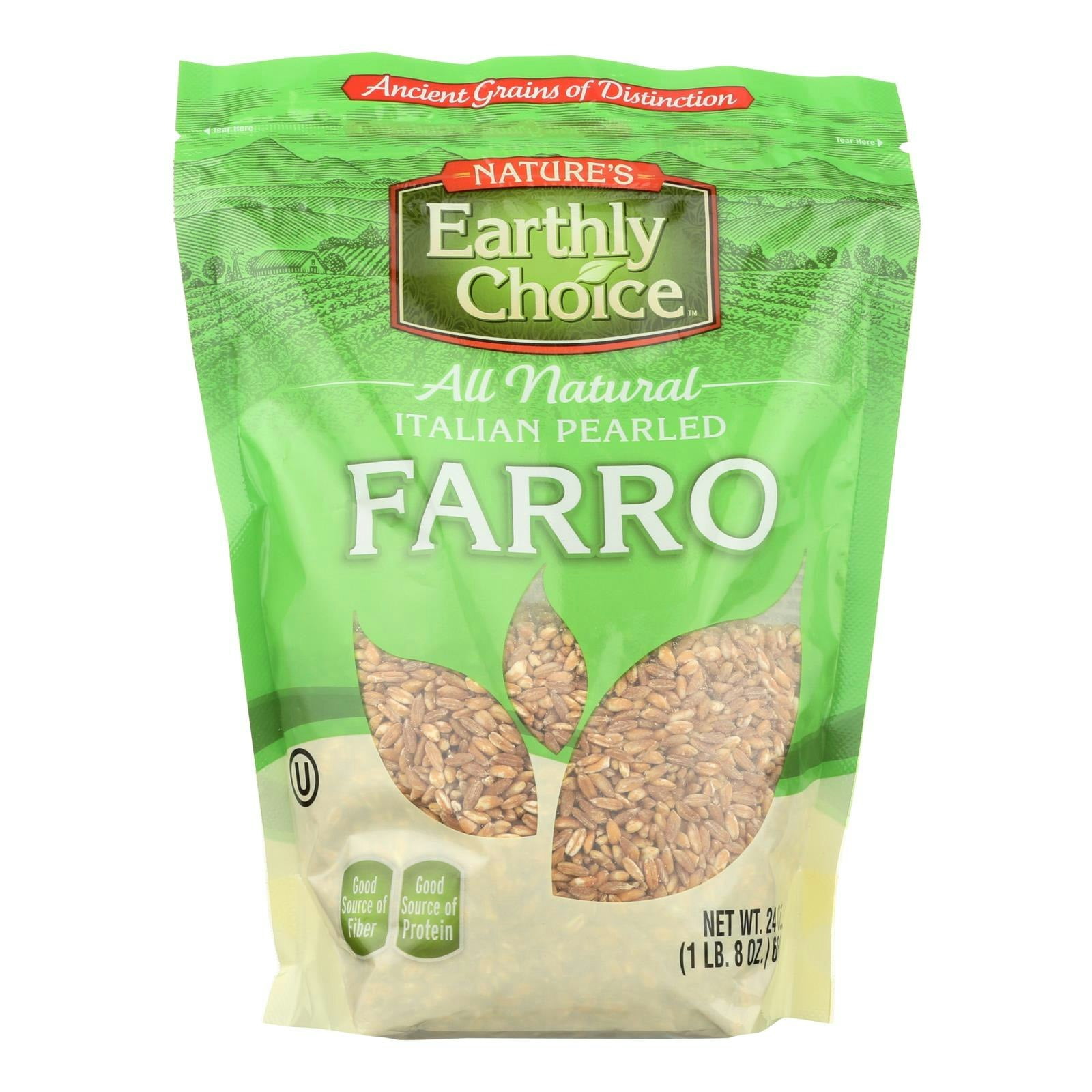 Nature's Earthly Choice Grain Farro Italian 24 oz (Pack Of 6) - Walmart.com