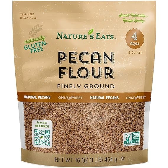 Nature's Eats Finely Ground Pecan Flour - 16 oz Pack of 3 - Walmart.com