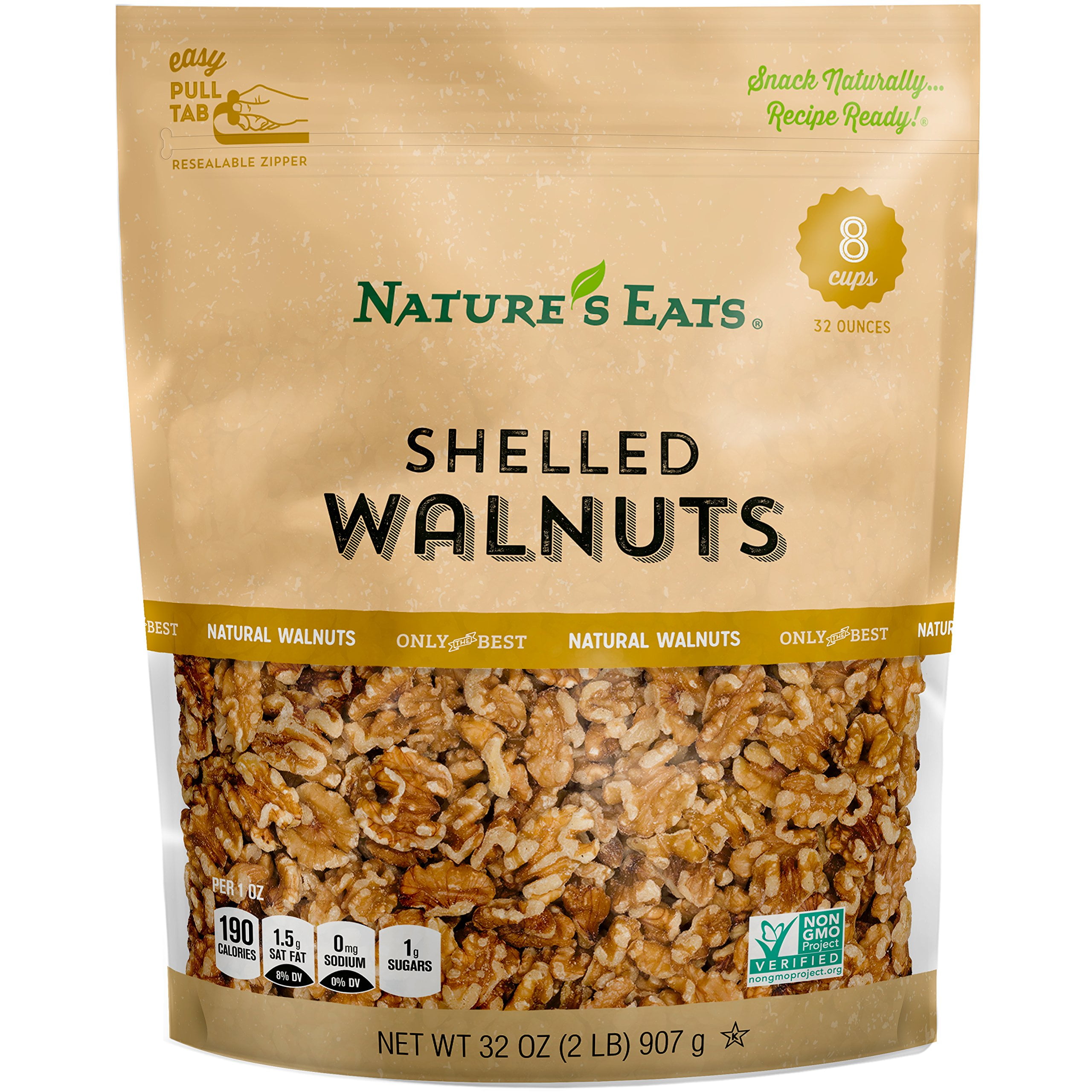 Nature's Eats Walnuts, 32 ZS23 Oz - Walmart.com