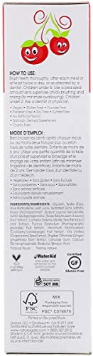 Nature's Gate Natural Toothpaste Gel, Cherry for Kids, 5 oz (Pack of 3 ...