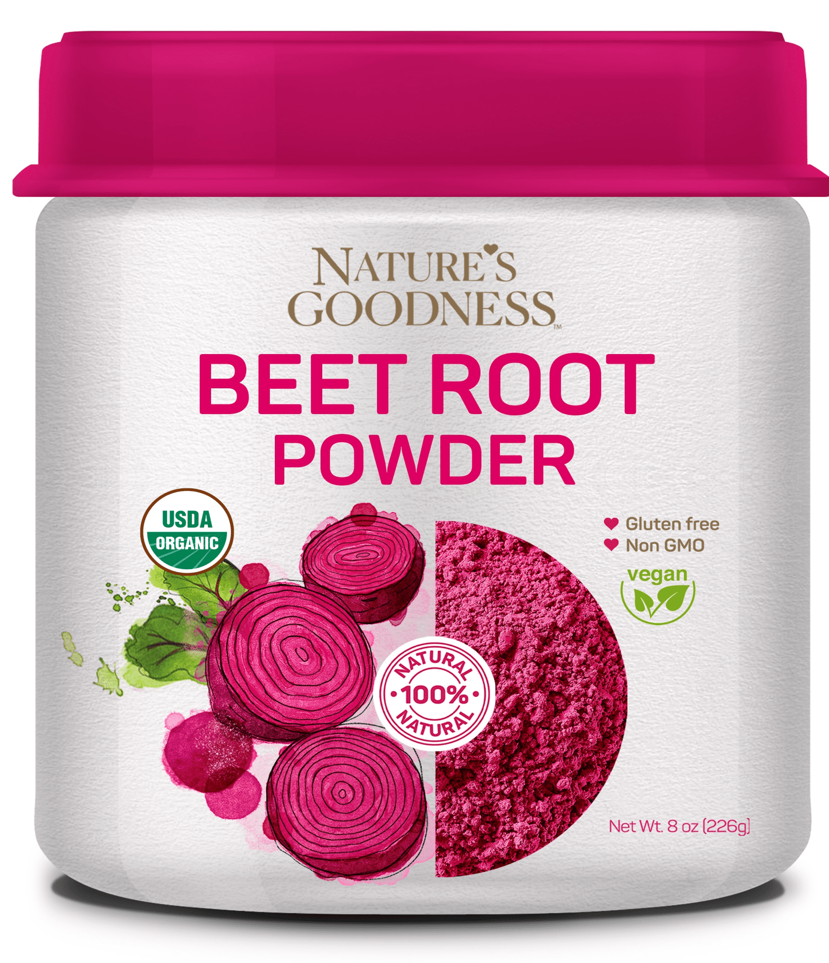 Nature's Goodness - Organic Beetroot Powder - 8 oz - Walmart.com