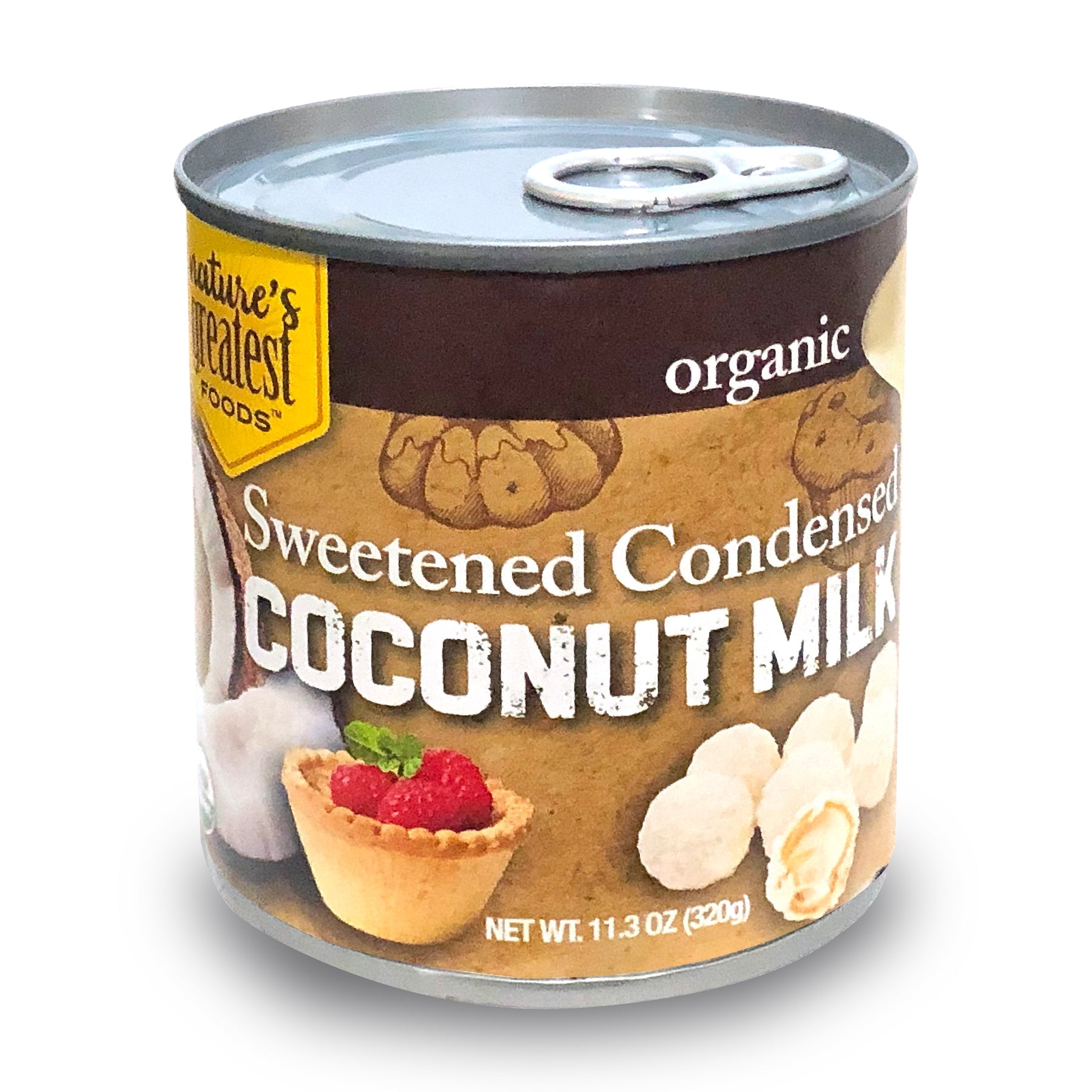 Nature's Greatest Foods Canned Organic Sweetened Coconut Milk, 11.3 oz ...