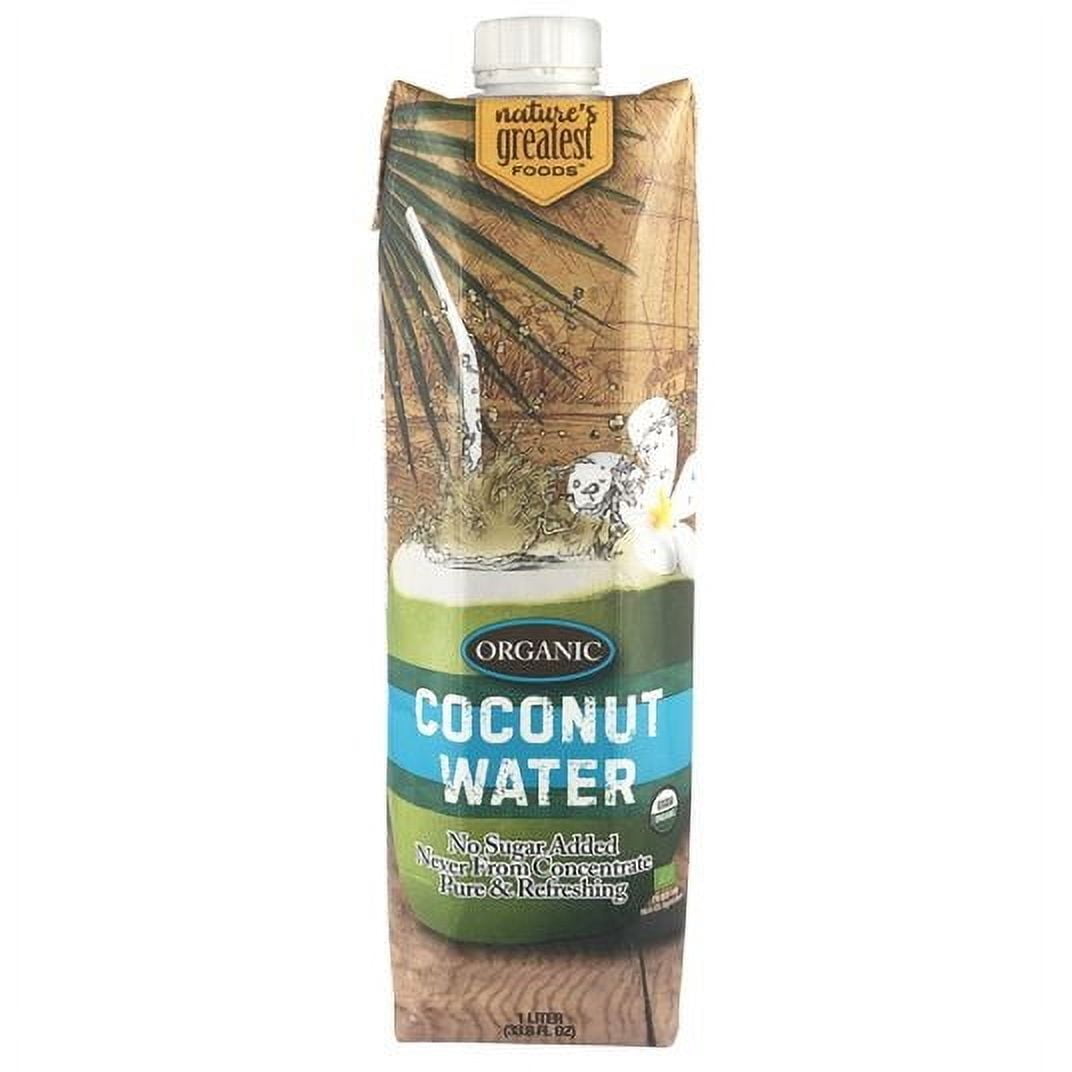 Nature's Greatest - Organic Coconut Water - Walmart.com
