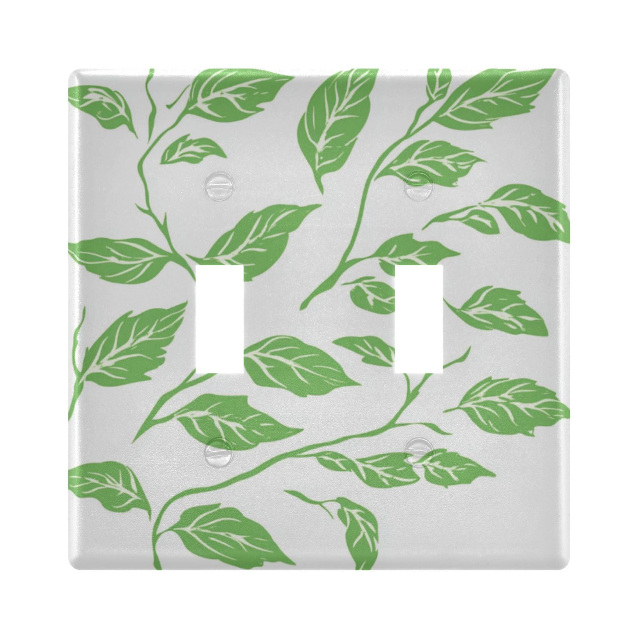 Nature's Greenery Fireproof Switch Plate with Rounded Edges 2-Hole ...