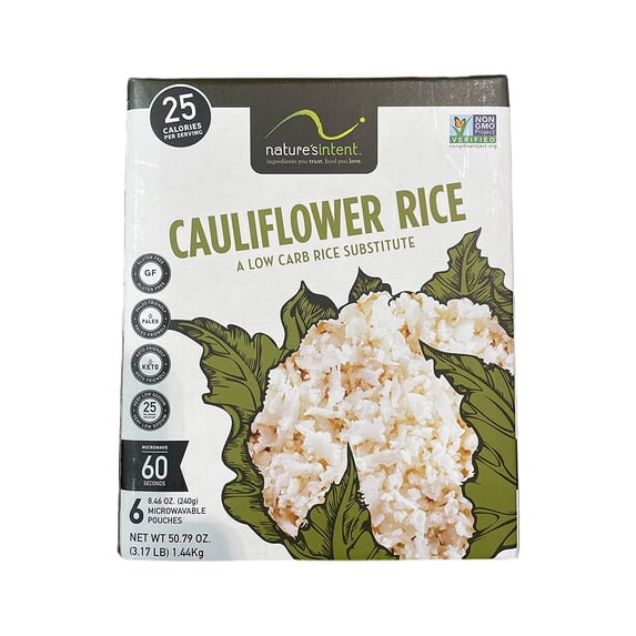 Nature's Intent Cauliflower Rice, 8.46 Ounce (Pack of 6) - Walmart.com