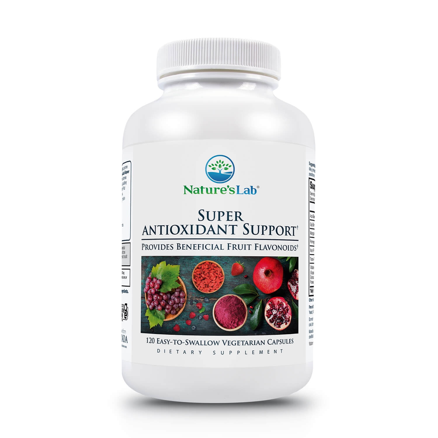Nature’s Lab Super Antioxidant Support - Resveratrol, Acai, Goji Berry ...