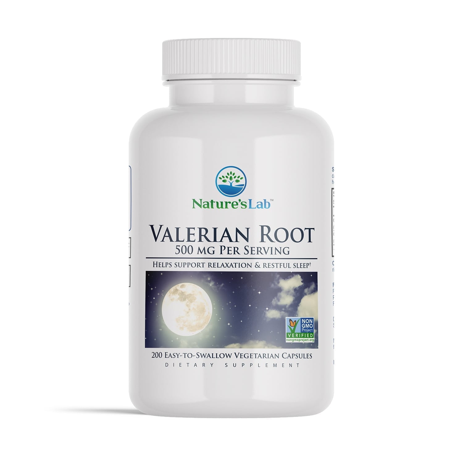Nature's Lab Valerian Root 500mg Dietary Supplement – Helps Support ...