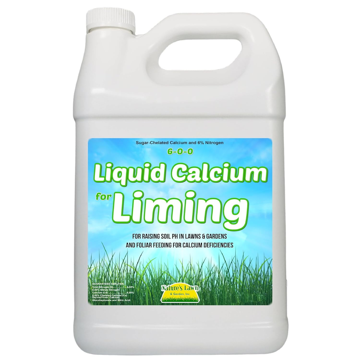 Nature’s Lawn & Garden - Natural Liquid Calcium - Liquid Lime ...