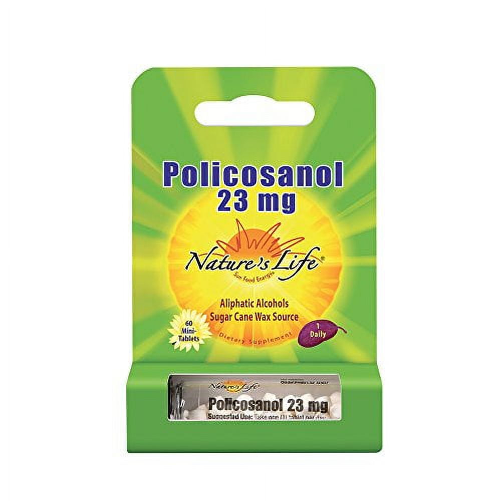 Natureâ€™s LifeÂ® Policosanol 23mg | Support for Cardiovascular Health ...