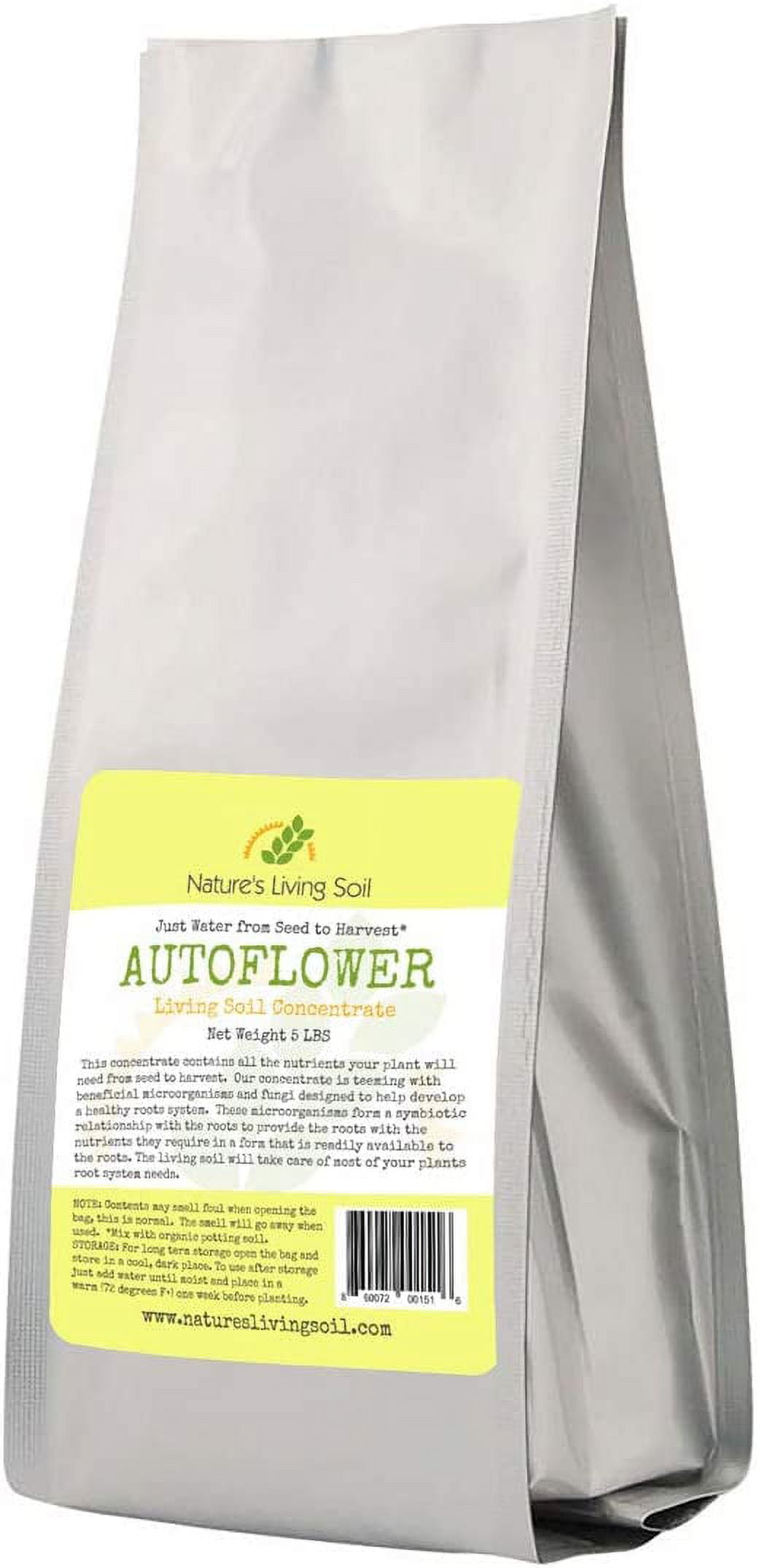 Nature's Living Soil Super Soil Autoflower Concentrate - Walmart.com