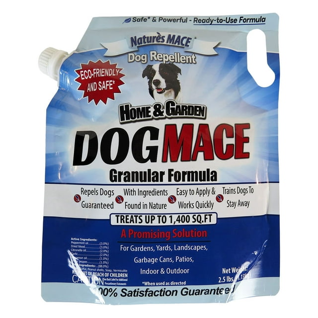 Nature's Mace Dog Mace Repellent & Training Aid, Non-Toxic Granules ...