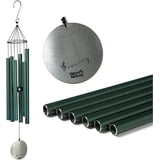 Nature's Melody Aureole Tuned Wind Chime - 42" - Forest Green - Walmart ...