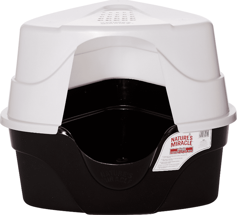 Nature's Miracle Advanced Hooded Corner Litter Box - Walmart.com