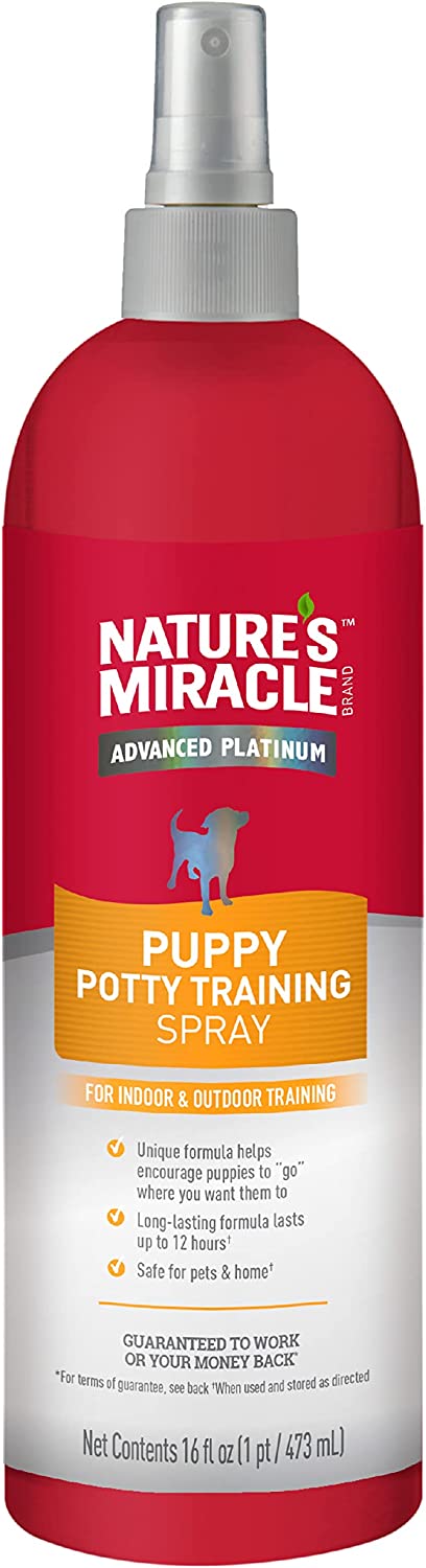 Nature's Miracle Advanced Platinum Puppy Potty Training Spray New ...