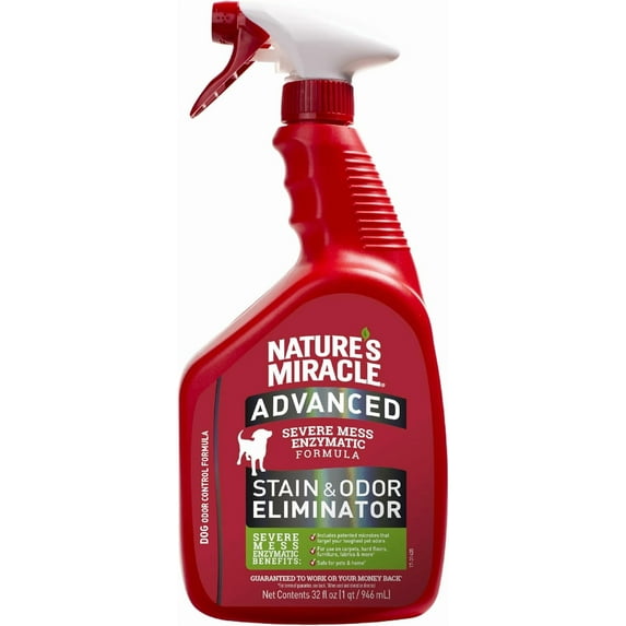 Nature’s Miracle Advanced Stain and Odor Eliminator Dog Spray, Fresh ...