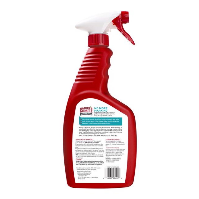 Nature's Miracle No More Marking Dog Liquid Housebreak Training Spray 24 oz - Walmart.com