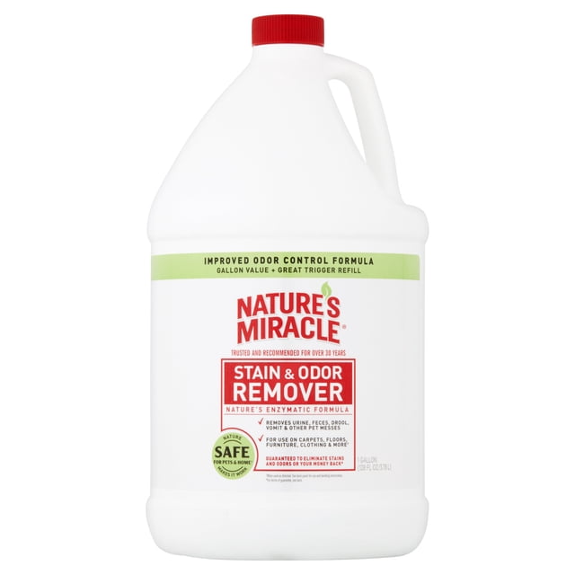 Nature's Miracle Pet Stain & Odor Remover with Enzymatic Formula, 1 ...