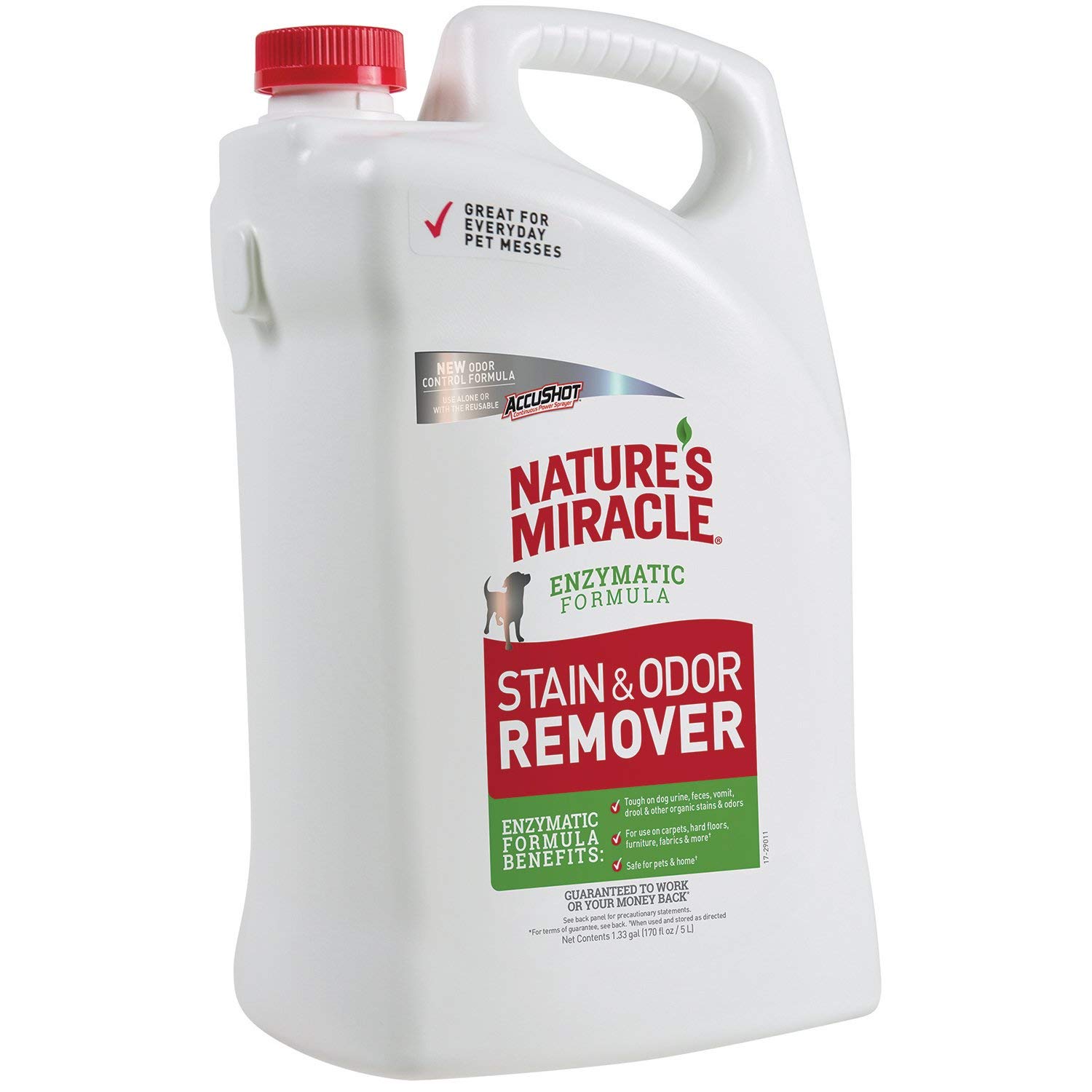 Nature's Miracle Stain and Odor Remover Dog, Odor Control Formula ...