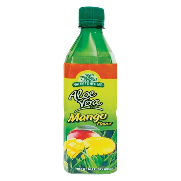 Nature's Nectar Aloe Vera Mango Flavor Drink, 16.9 fl oz - Walmart.com