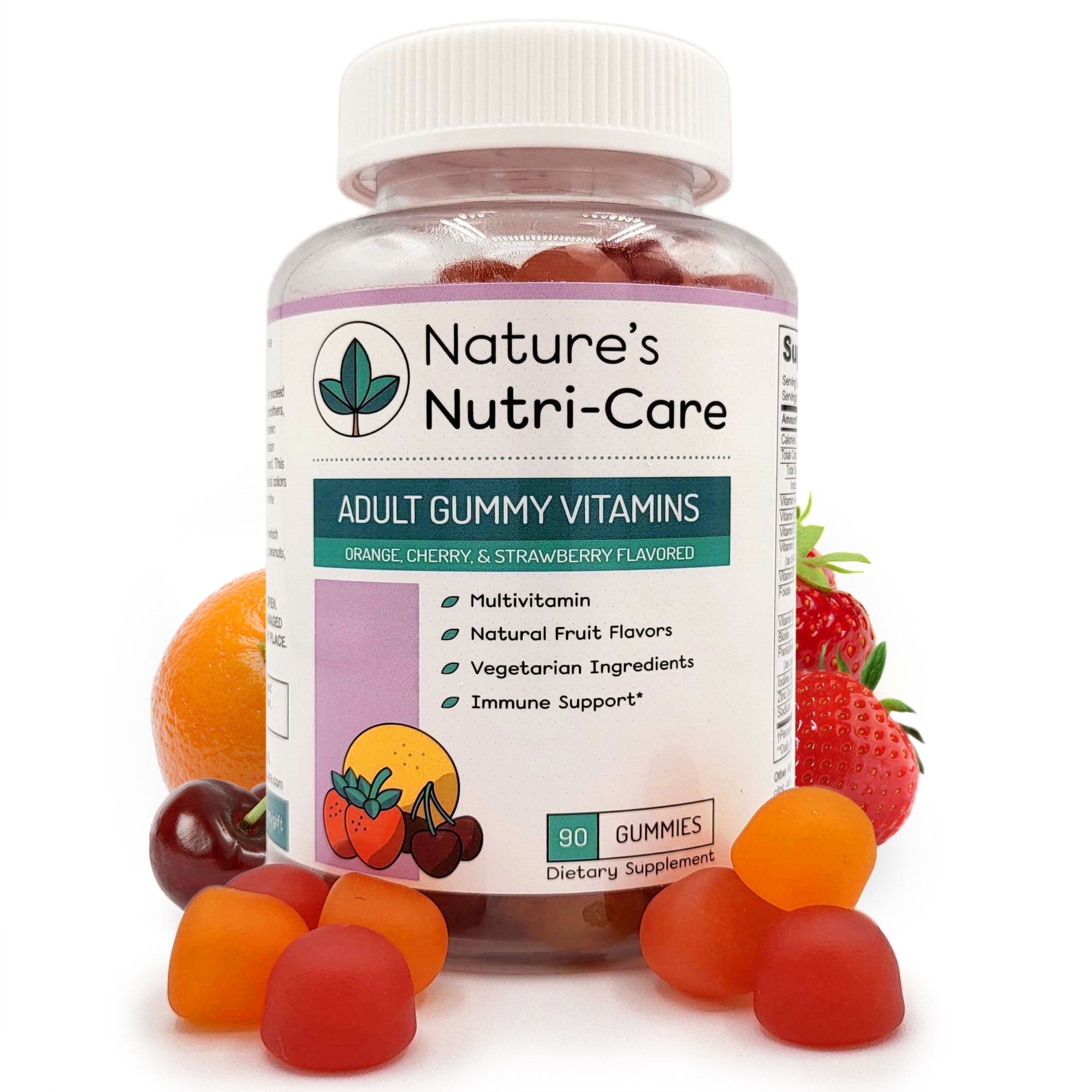 Nature's Nutri-Care Adult Gummy Multivitamin - 90 Gummies - Vegetarian ...