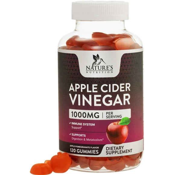 Apple Cider Vinegar Gummies in Superfoods - Walmart.com
