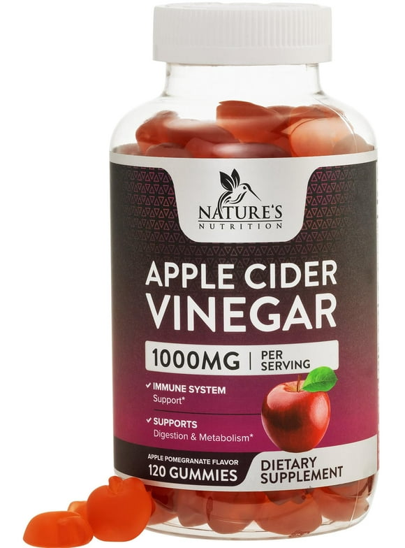 Apple Cider Vinegar Gummies in Superfoods - Walmart.com