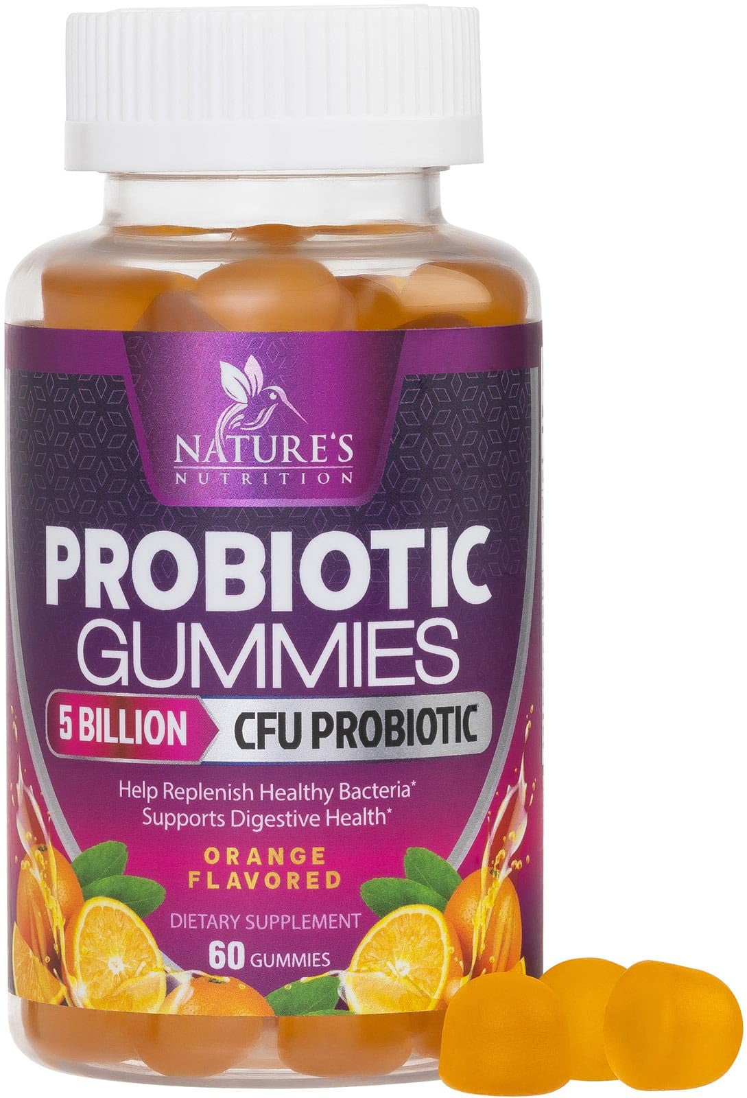 Probiotic Gummies for Digestive Health, Daily Probiotics for Women ...
