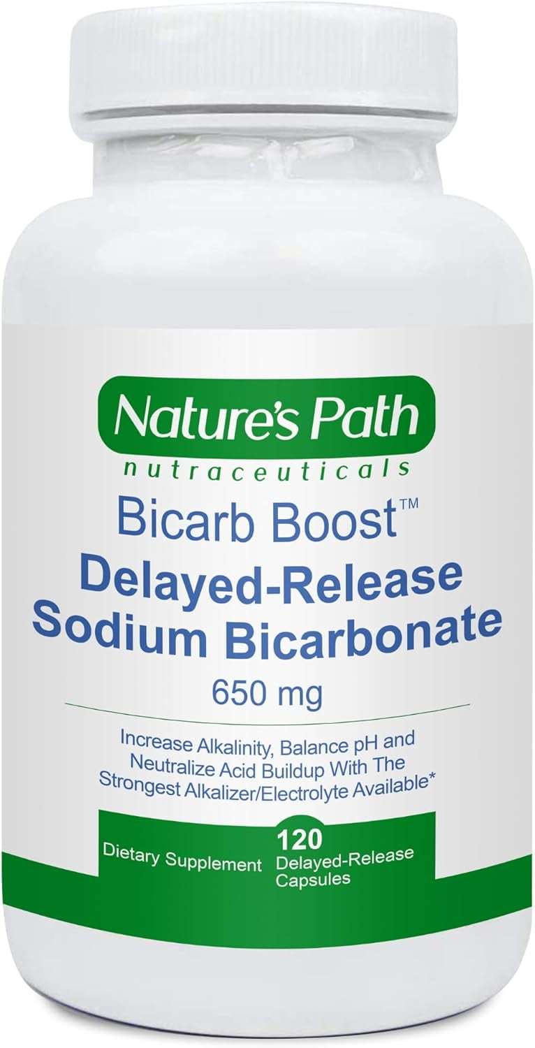 Nature's Path Bicarb Boost - Dietary Supplement Tablets, 650mg Sodium ...