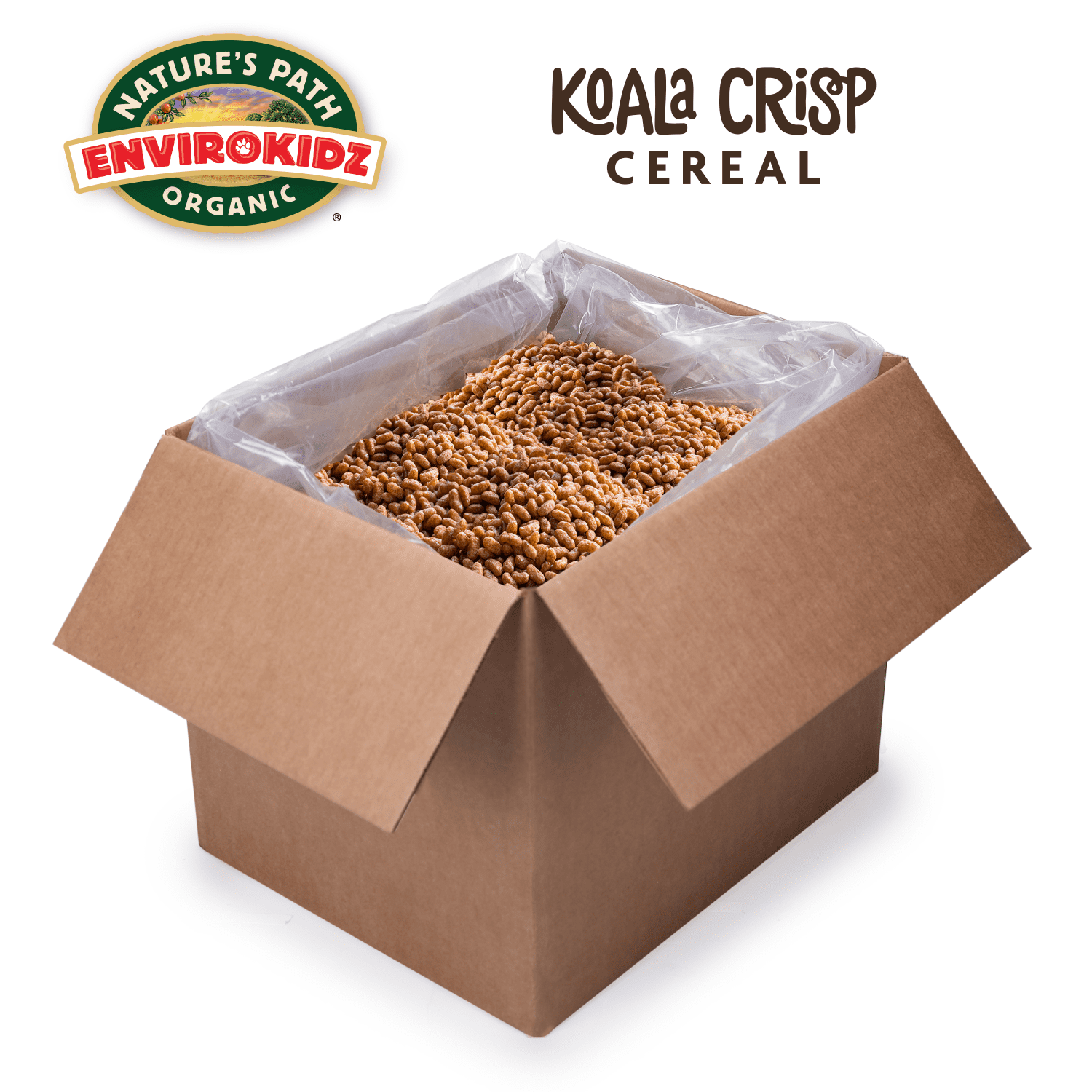 EnviroKidz Organic Koala Crisp Cereal, 15 lb (Pack of 1), Chocolate ...