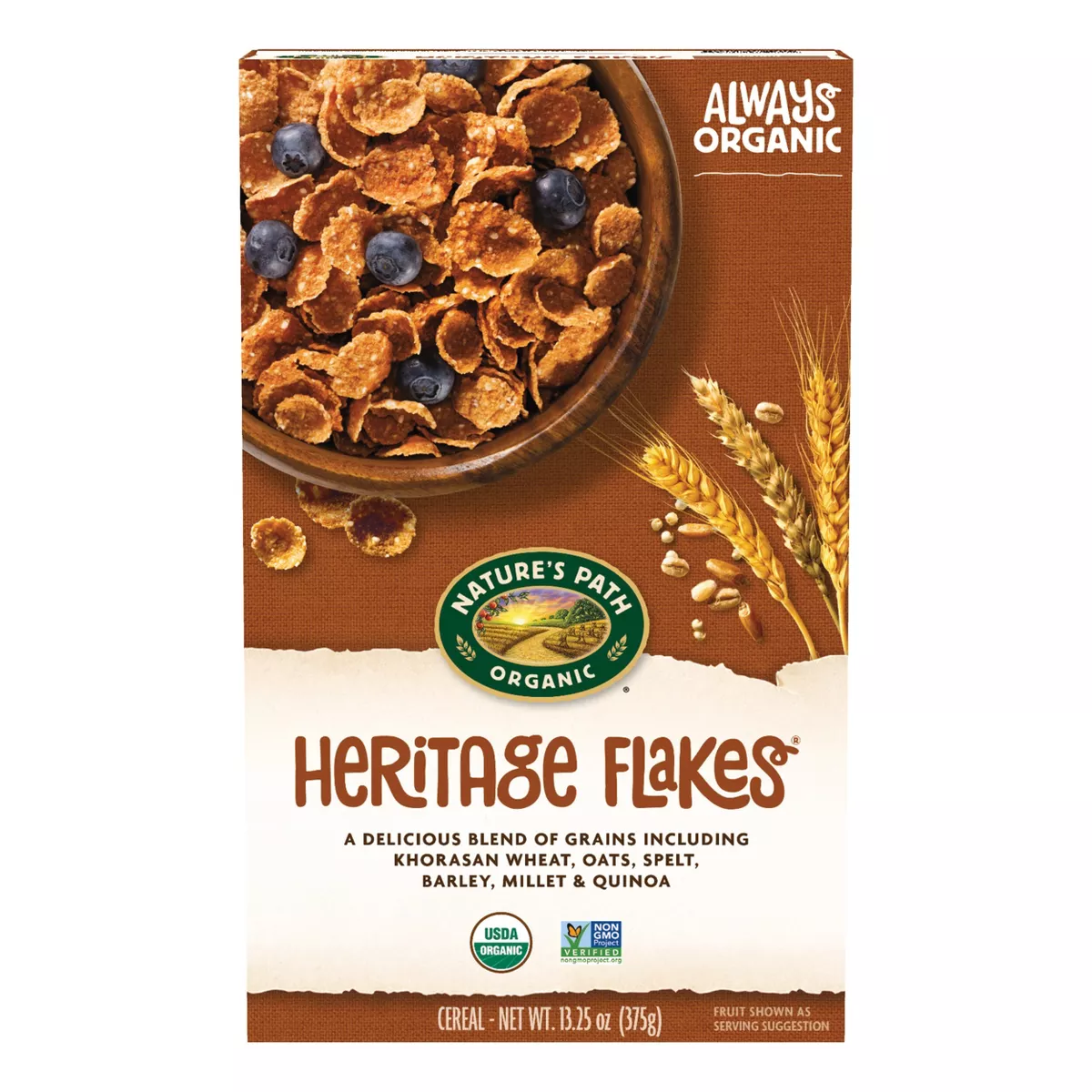 Nature's Path Heritage Flakes Breakfast Cereal - 13.25oz(Packaging May ...