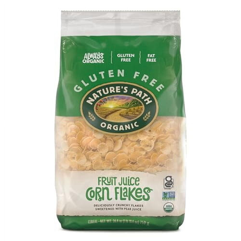 Nature's Path Organic Corn Flakes Cereal, 26.4 oz Eco Pac Bags ...